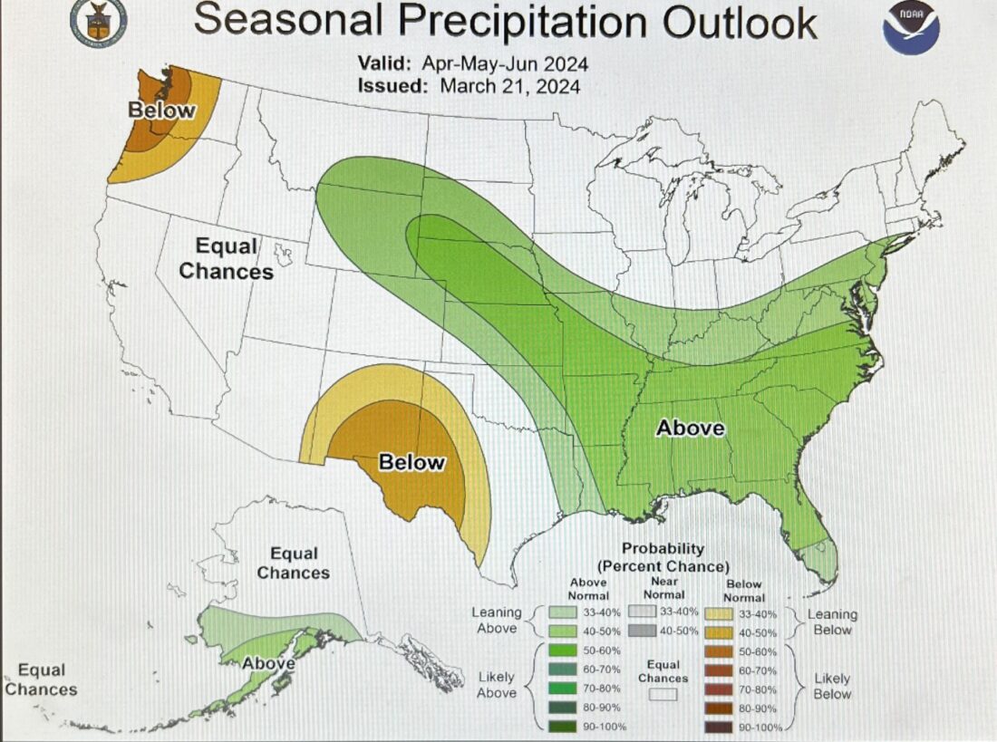 Weather outlook for through June | News, Sports, Jobs - Minot Daily News
